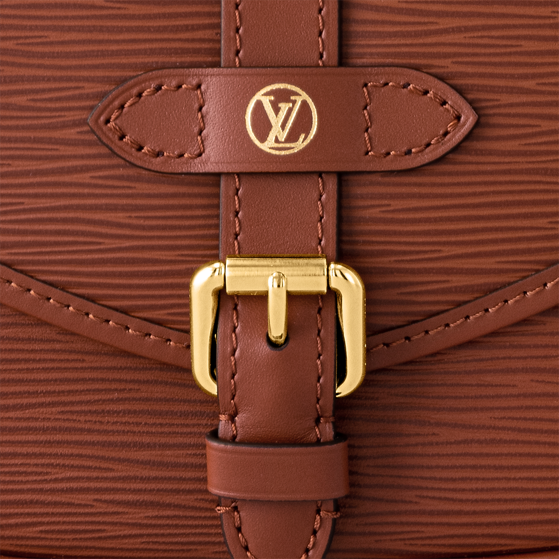 Saumur BB Bag - Luxury Epi Leather Brown | LOUIS VUITTON