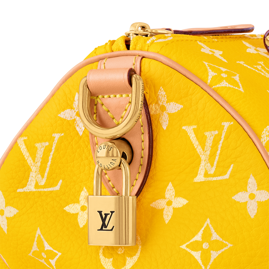 Speedy P9 Bandoulière 25 Bag - Luxury Autres Cuirs Monogram Yellow ...