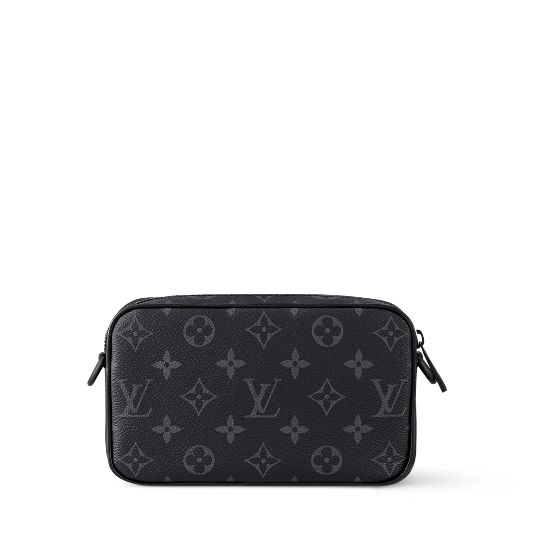 Trocadéro Wearable Wallet - Luxury Monogram Eclipse Grey | LOUIS VUITTON