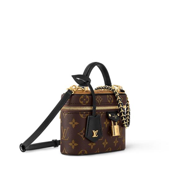 Vanity Chain Pouch - Luxury Monogram Reverse Canvas Brown | LOUIS VUITTON