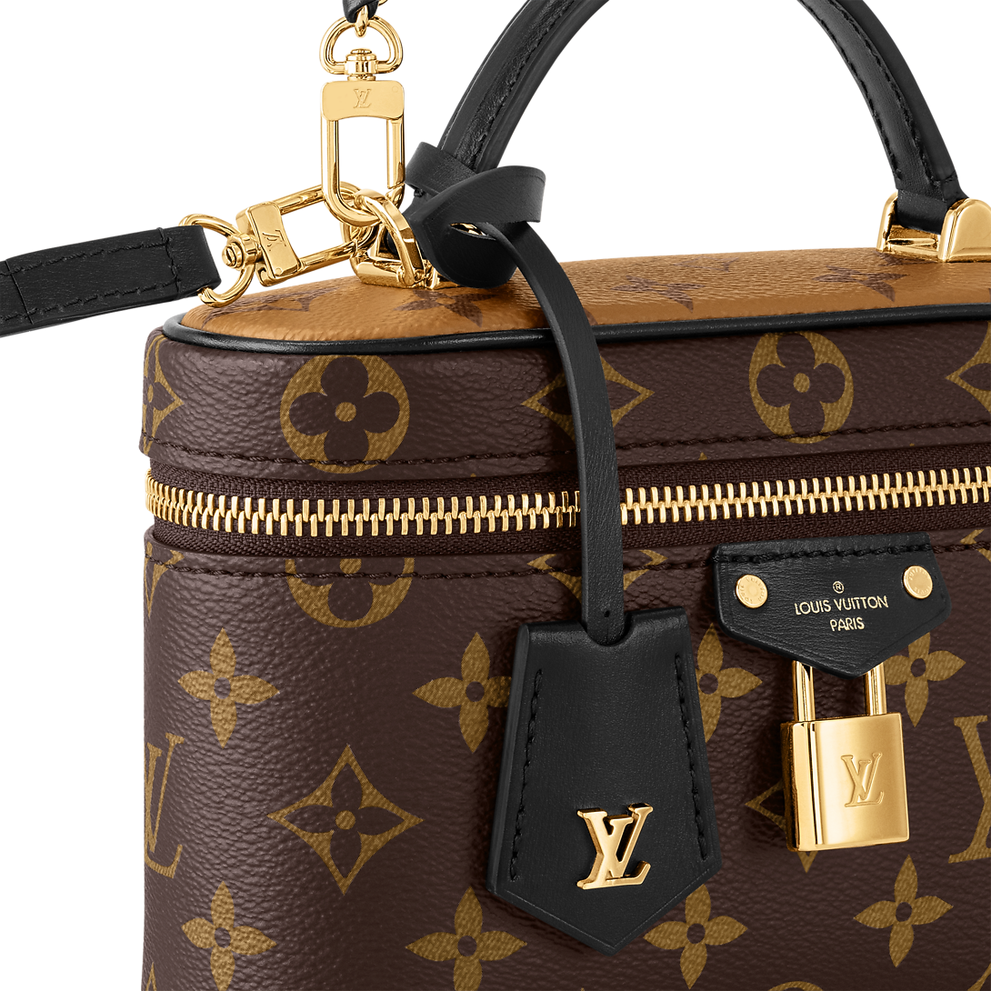 Vanity Chain Pouch Bag - Luxury Monogram Reverse Canvas Brown | LOUIS ...