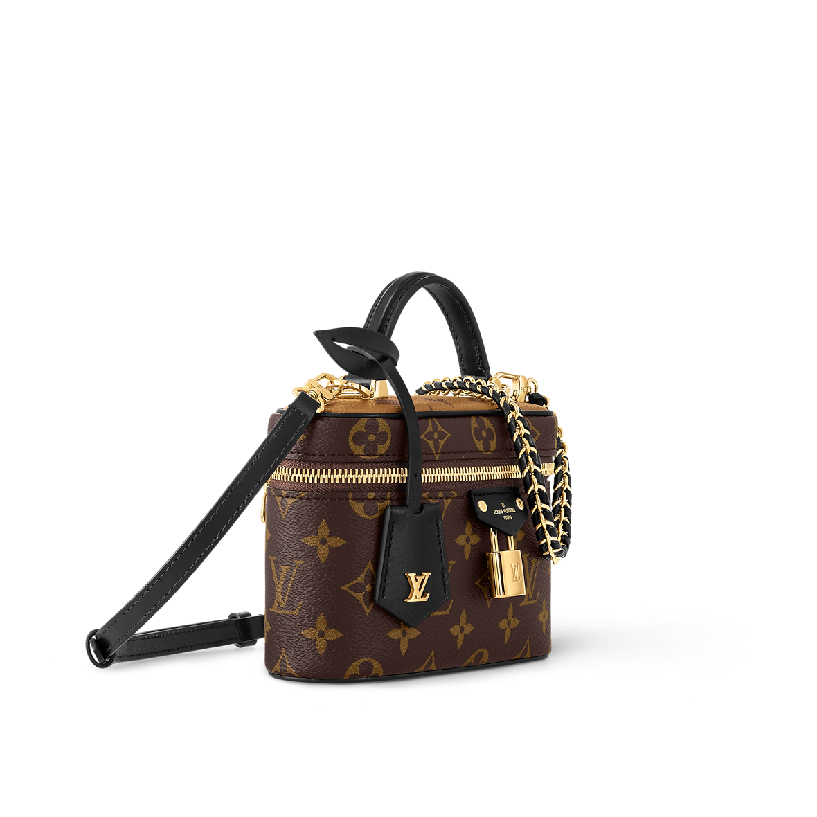 Vanity Chain Pouch Bag - Luxury Monogram Reverse Canvas Brown | LOUIS ...