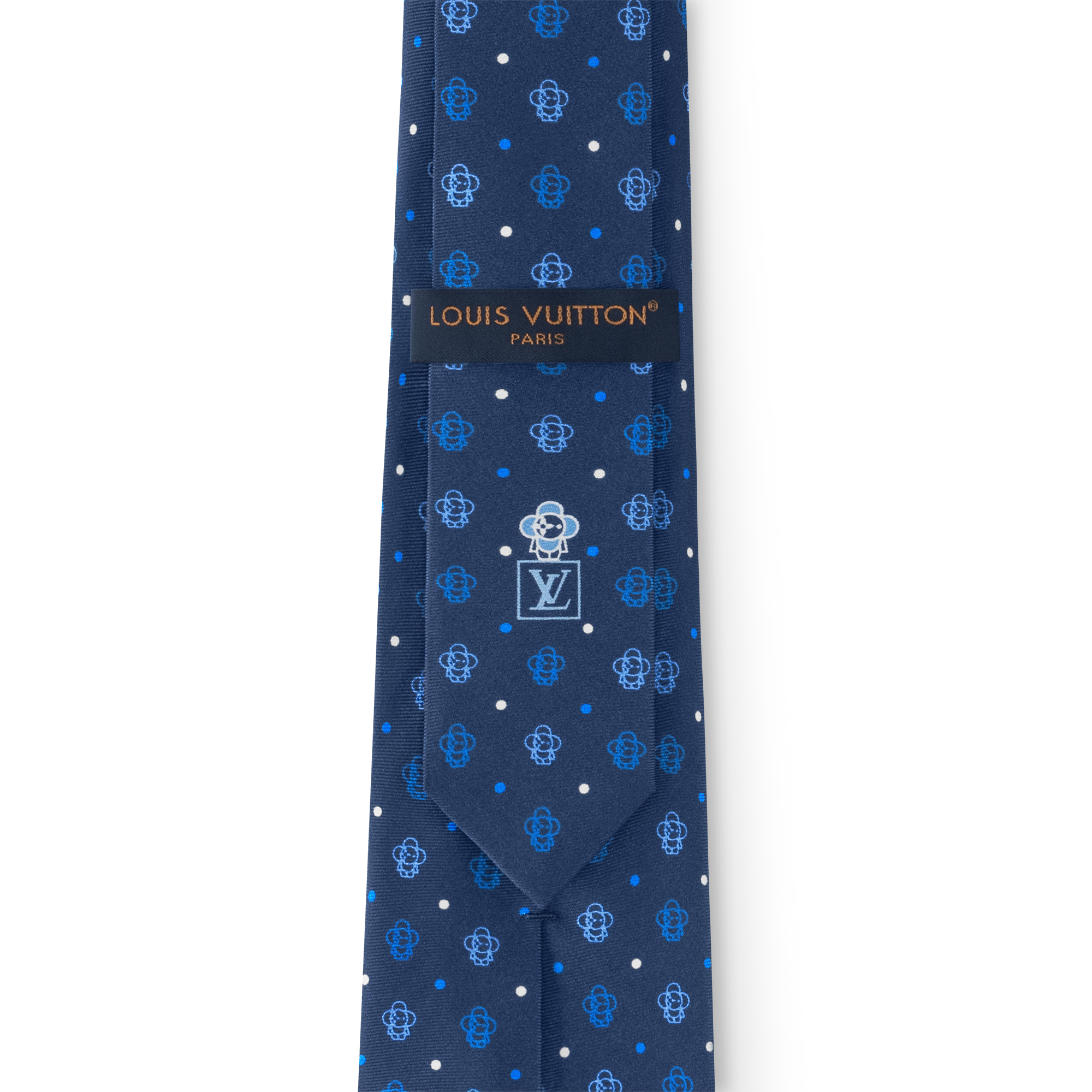 Vivienne Outline Tie - Luxury S00 Blue | LOUIS VUITTON