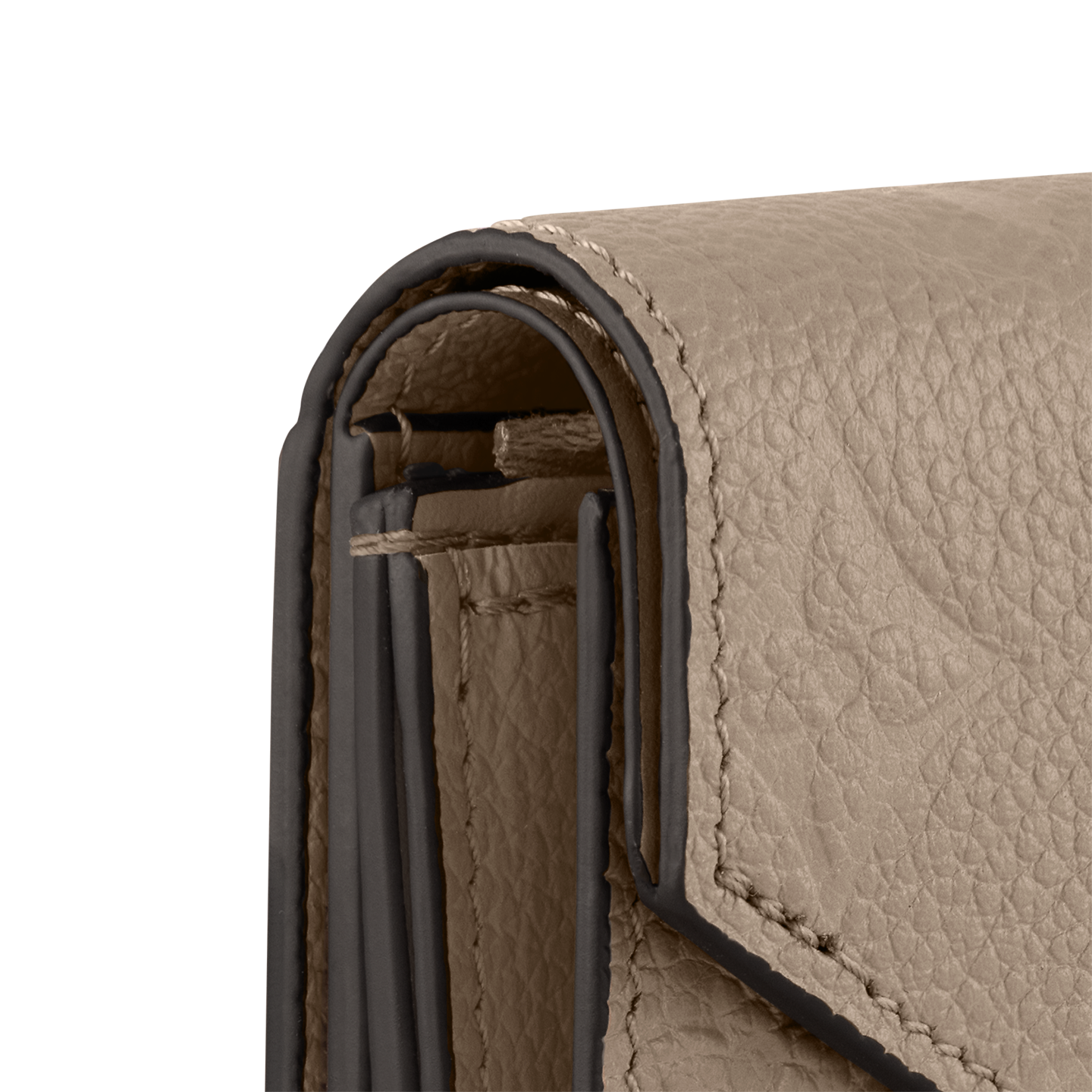Zoé Wallet - Luxury Monogram Empreinte Leather Grey | LOUIS VUITTON