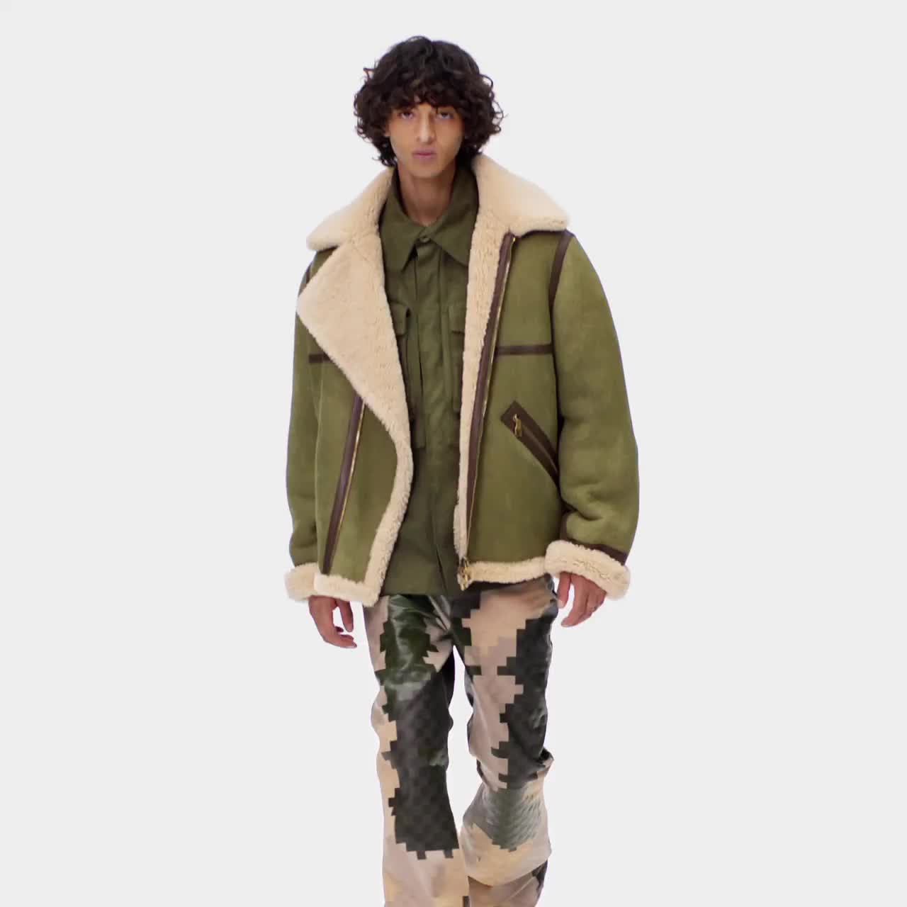 Shearling Bombardier - Luxury Green | LOUIS VUITTON