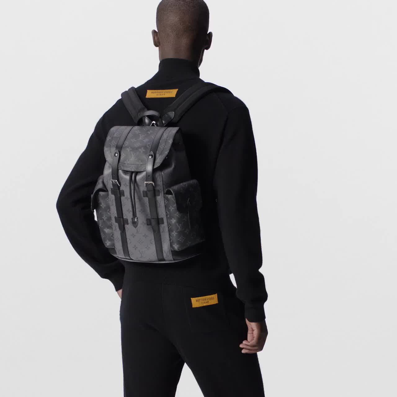 Christopher PM Backpack - Luxury Monogram Eclipse Grey | LOUIS VUITTON